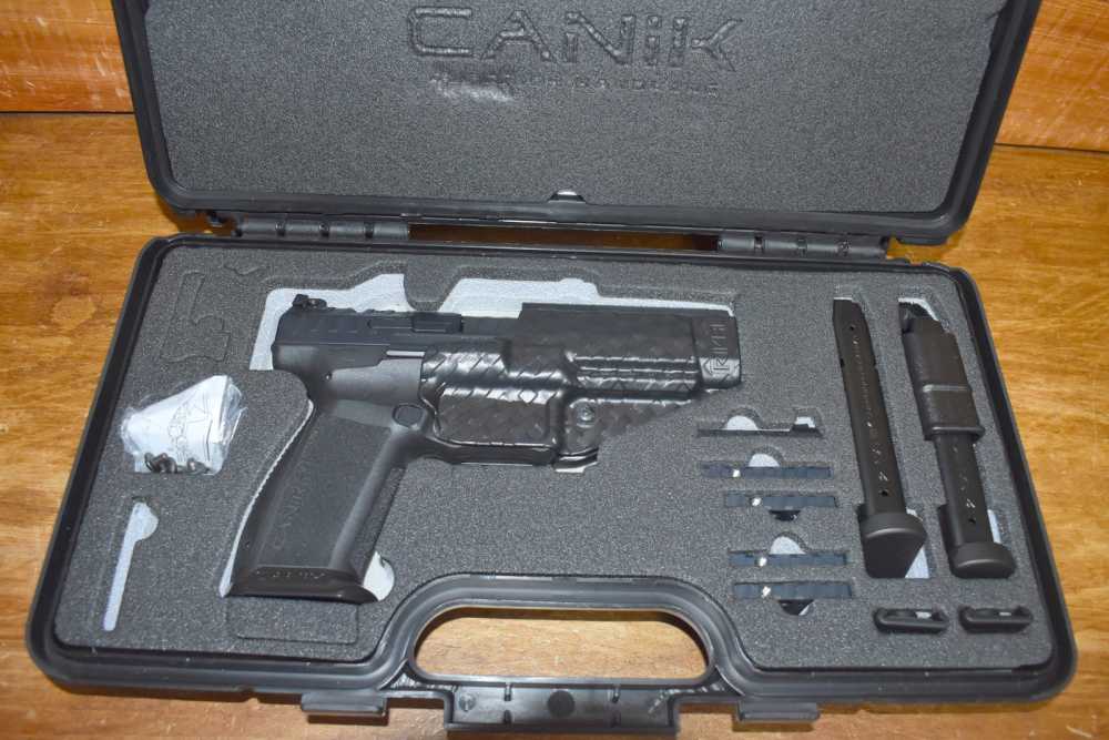 Canik SFX Rival 9MM 5" OR Pistol (2) 18RD Mags & Case HG6815-N Dark ...