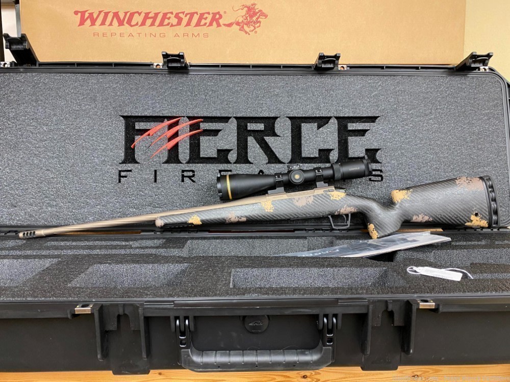 Fierce Twisted Rival 6.5 PRC 22" Smoke Bronze/Harvest Bolt Action Rifle ...