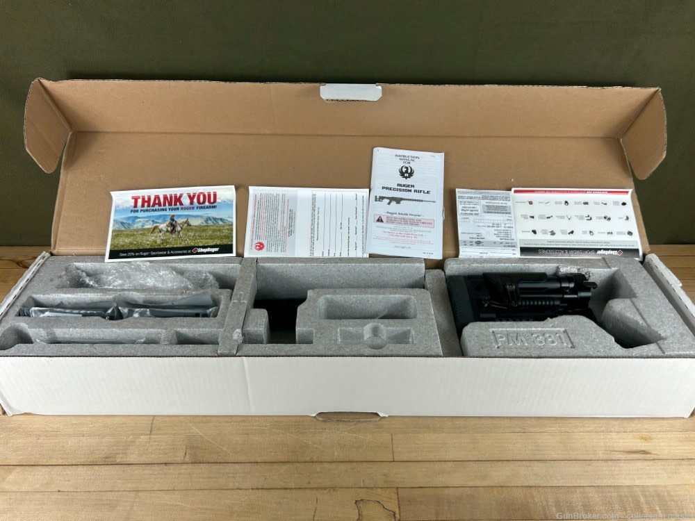 Ruger Precision Rifle AS NEW IN BOX Bolt Action SKU: 18029 6.5 ...