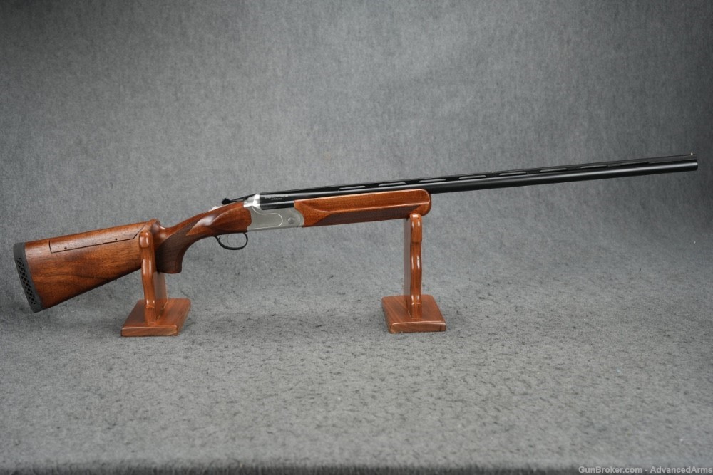 Stevens 555 Trap 12 Gauge 3" 1rd 30" Vent Rib Barrel Turkish Walnut ...