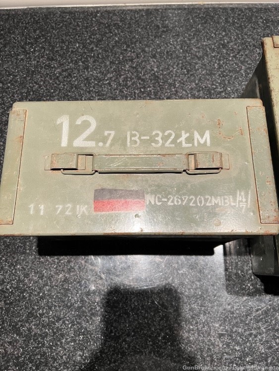 12.7x108 mm B-32 API Armor Piercing Incendiary DshK 10 rounds - Rifle ...