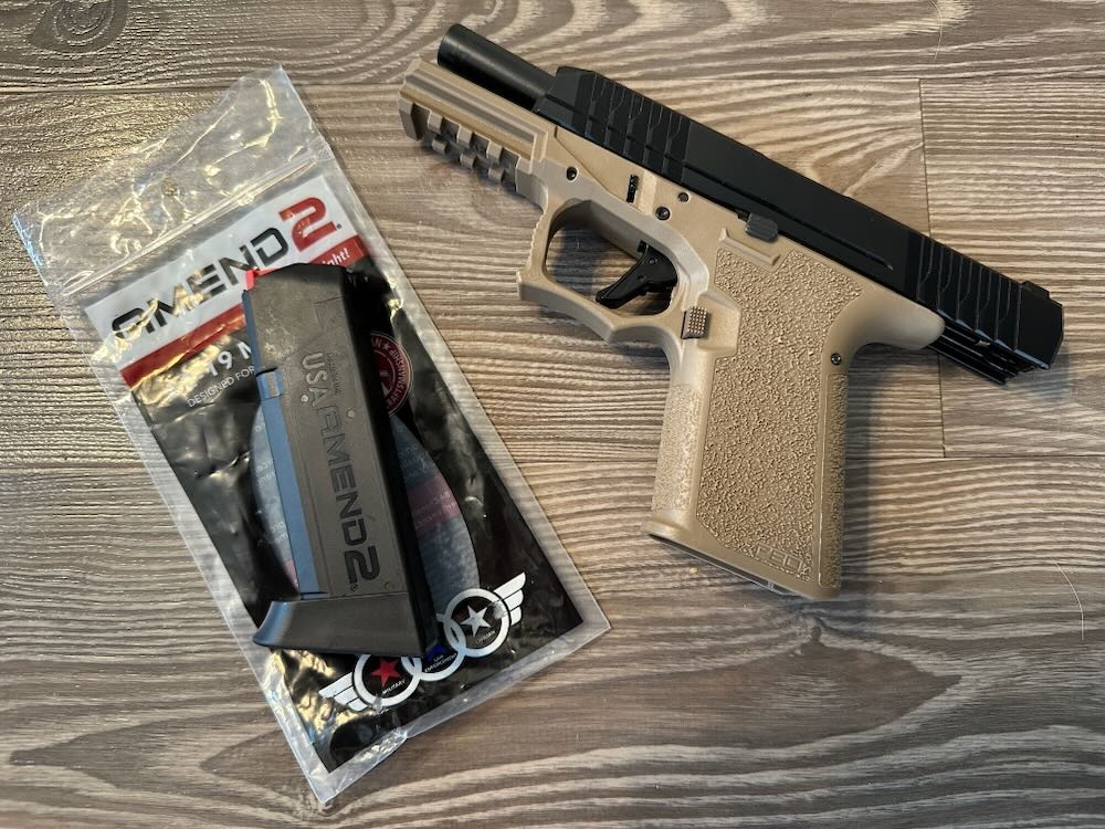 Polymer80 P80 PFC9 Compact 9mm Complete Pistol | FDE & Black | Amend2 ...