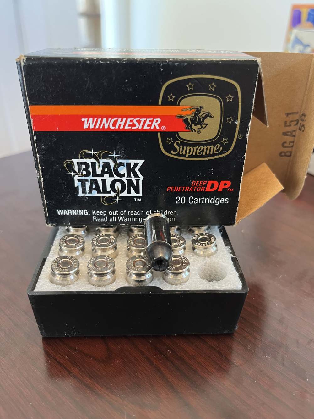 Winchester Black Talon 40 S&W 180 grain SXT Full Box 20 Rounds ...
