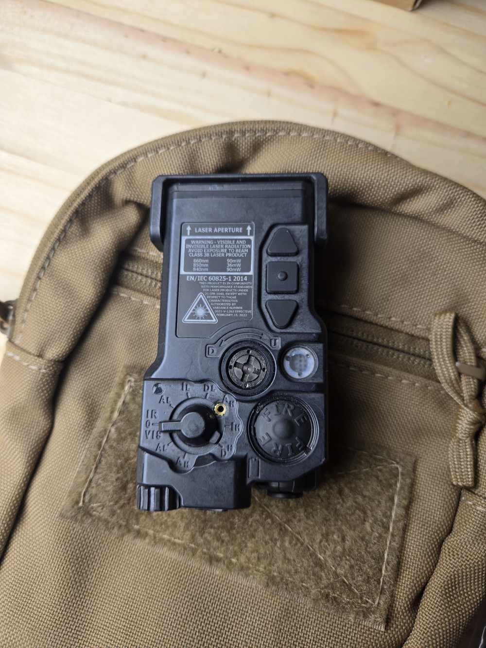 Wilcox RAID XE Full Power Red vis laser- black - Tactical Gear at ...