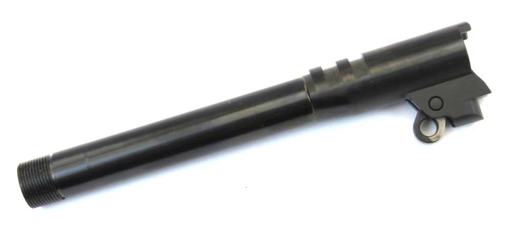 1911 .45 ACP THREADED Para Clark Ramped 5.6" Black Stainless Barrel ...