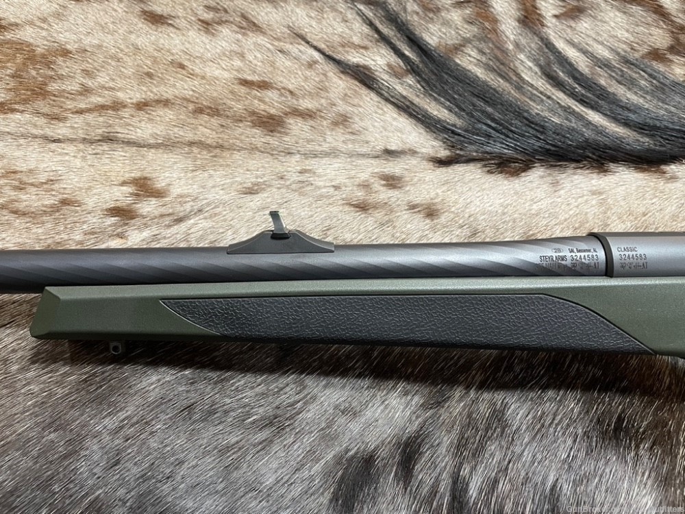 FREE SAFARI, NEW STEYR ARMS CL II SX HALF STOCK 375 H&H RIFLE CLII ...