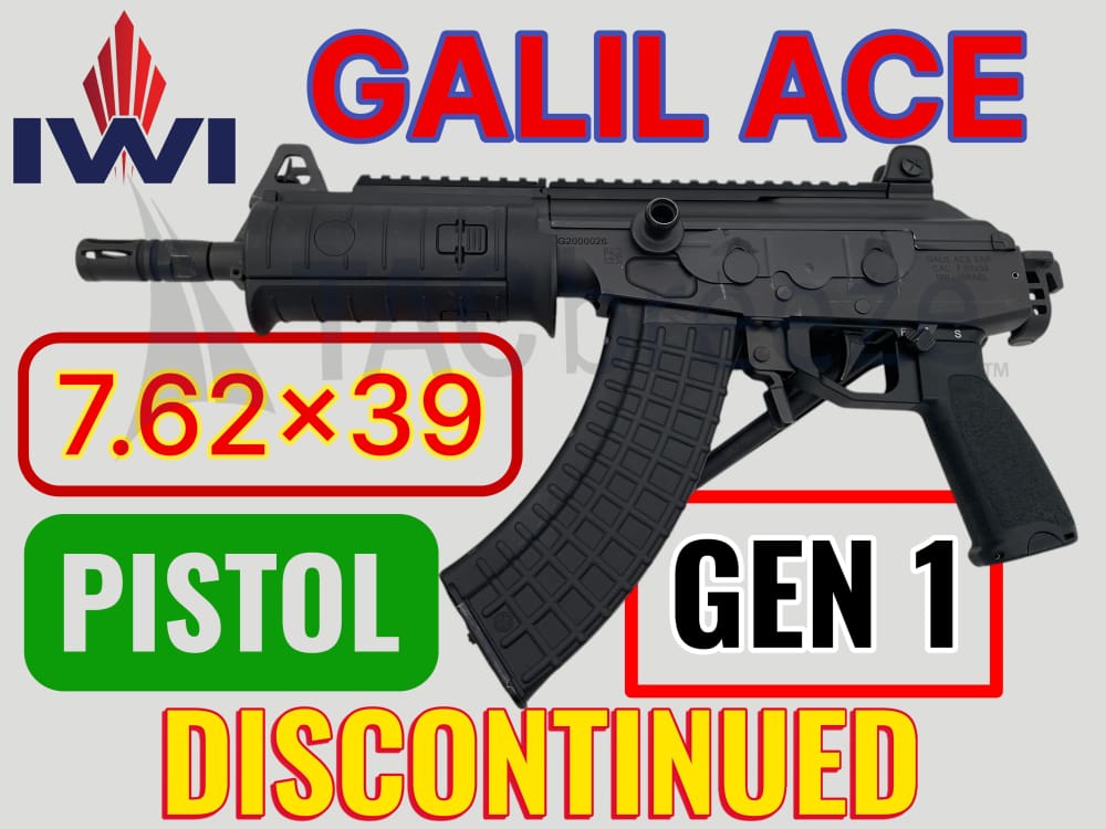 IWI Galil ACE Gen 1 Rifle 7.62x39 – Rare Galil new rifle - Semi Auto ...