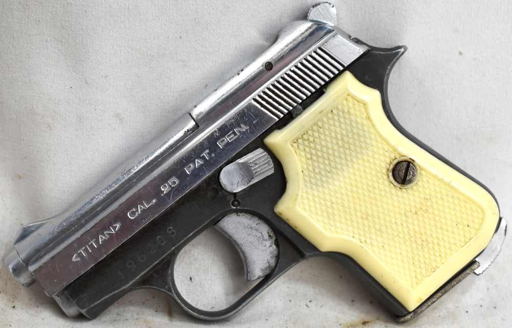 FIE Titan 25 ACP Semi-Automatic Pistol PARTS GUN - USED - 1 - Semi Auto ...