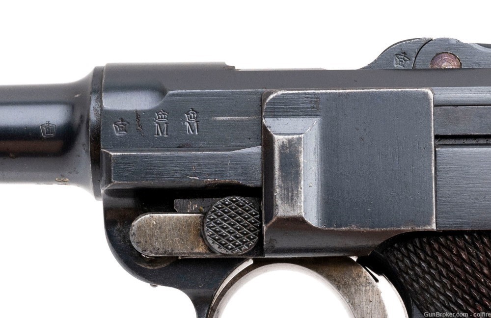 Extremely Rare DWM 1st Issue Navy Luger UNALTERED (PR69849) - Semi Auto ...