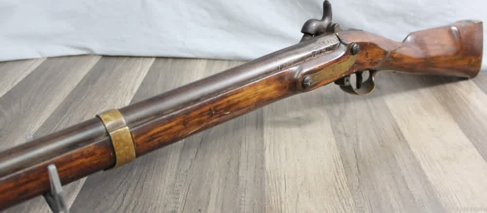 NEISSE PERCUSSION MUSKET, 72 CAL BLACK POWDER, MFG: 1838, SN#819 ...