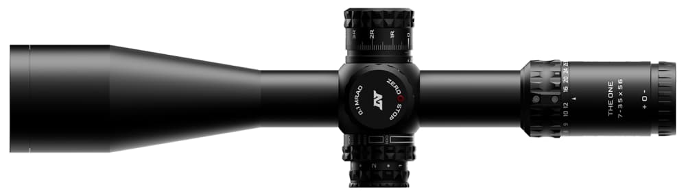 DNT Optics TheOne 7-35x56 FFP MIL TOR/MPR Illuminated Reticle w/ Zero ...