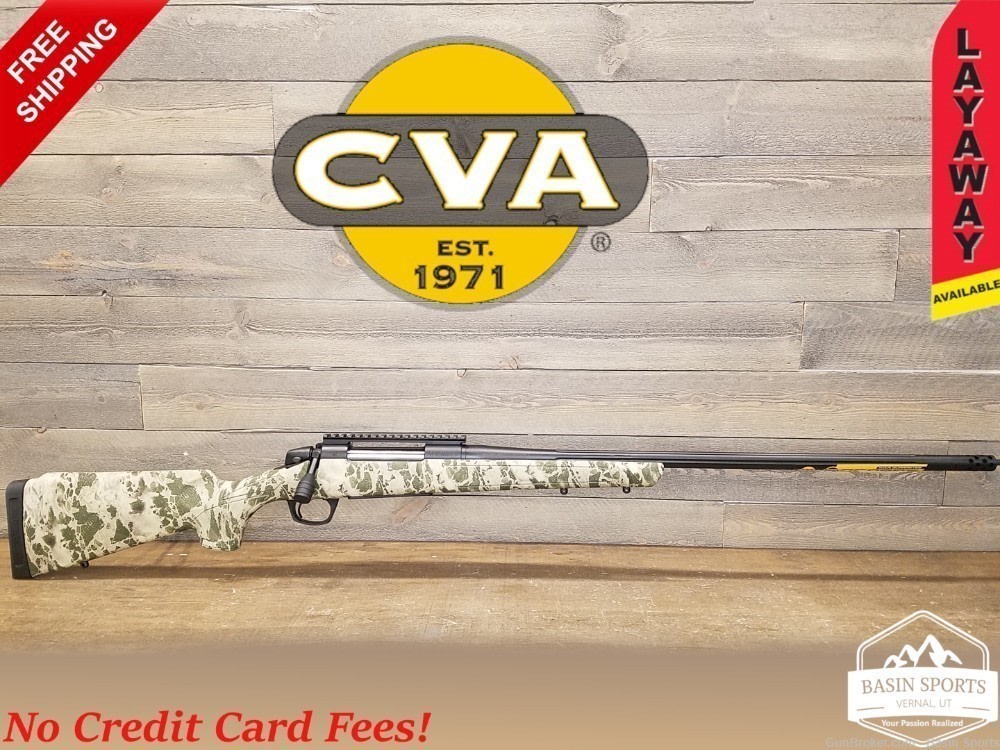 CVA Cascade XT 7PRC 24" Hillside / Graphite CR3999 7mm PRC - Bolt ...