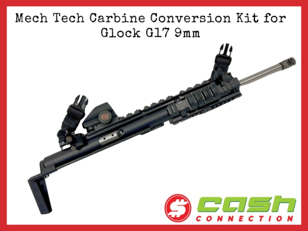 Mech Tech Carbine Conversion Kit for Glock G17 9mm – 16" Barrel - Other ...