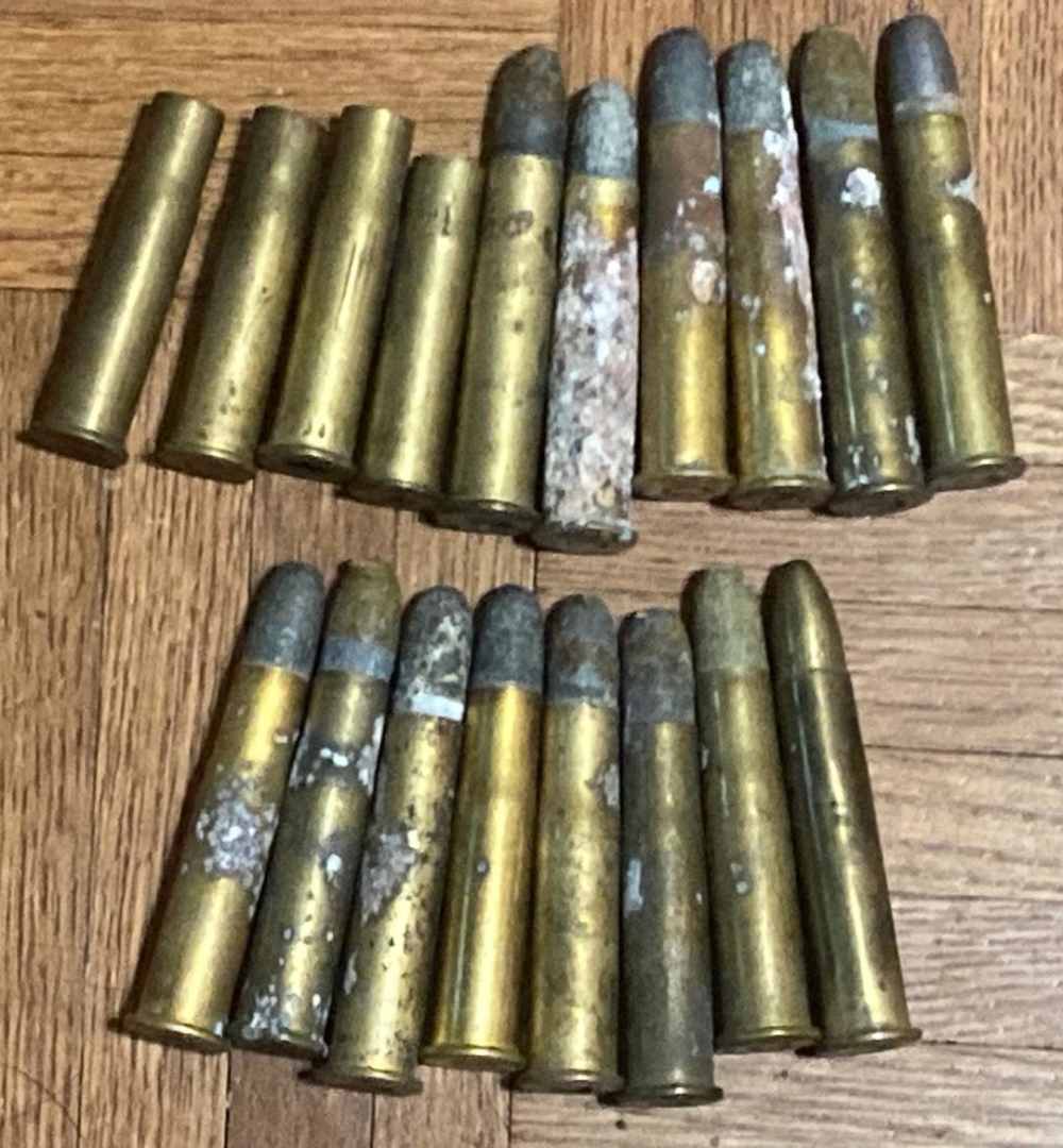 43 Spanish 11.15x57mmR Rifle Ammo 14 rds Lead Round Nose Brass Case ...