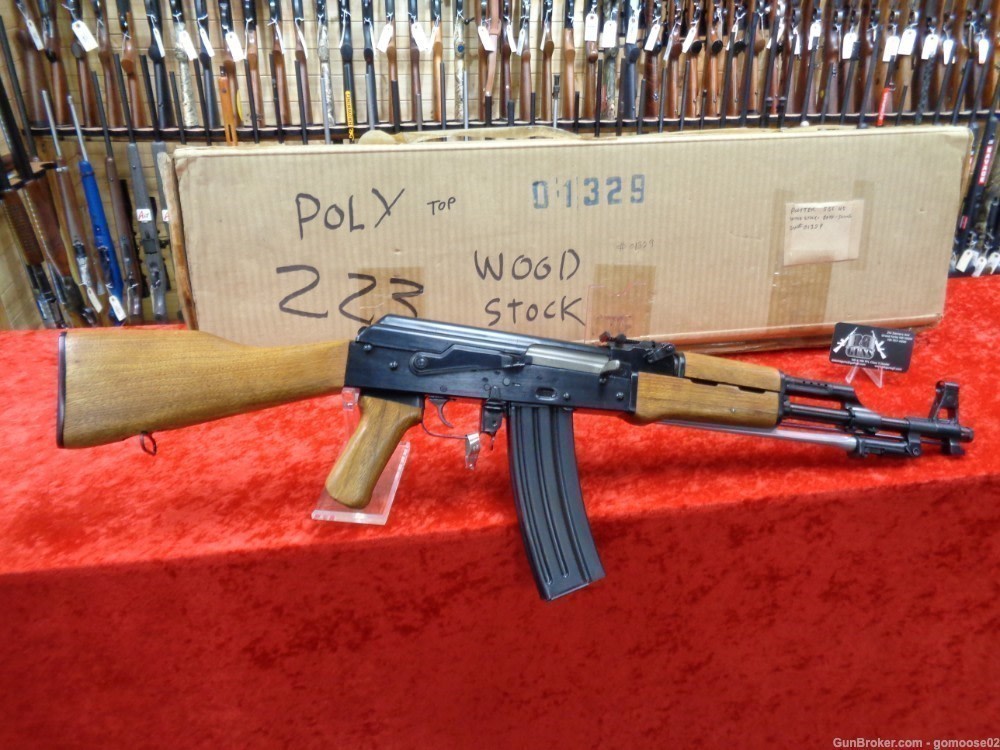 Polytech AKS 5.56 PREBAN AK/74 China Chinese AK Spiker UNFIRED BOX WE ...