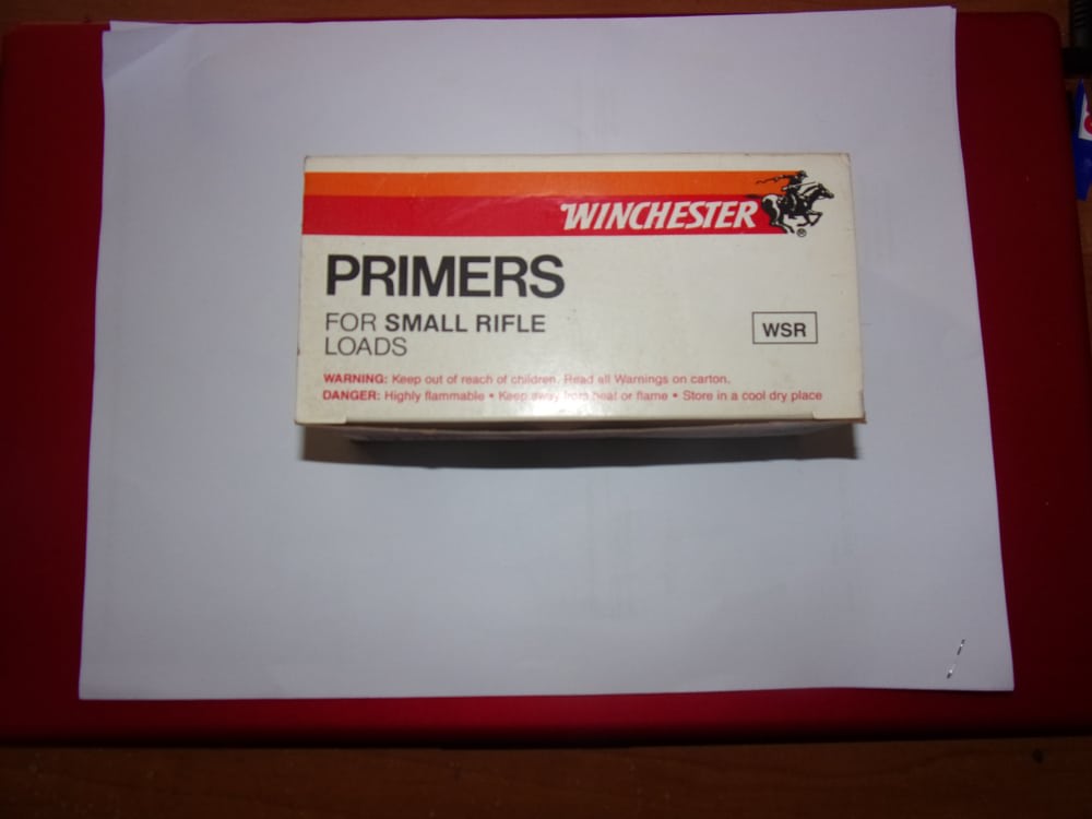 NOS Winchester Small Rifle Primers (1000) - Reloading Primers at ...