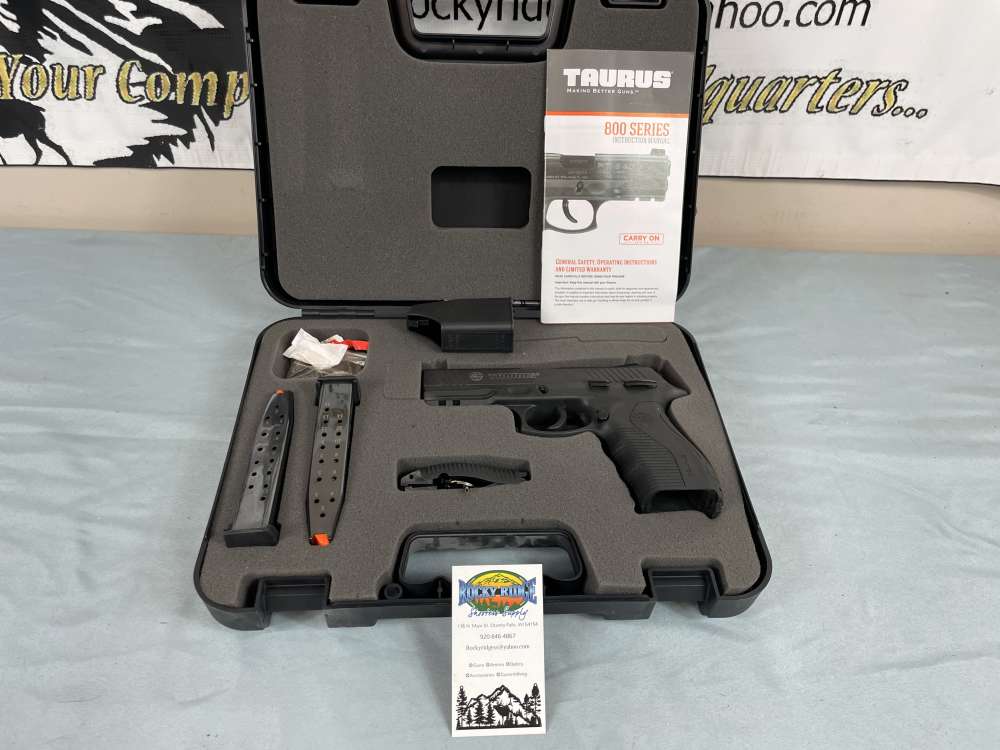 Taurus PT-840 Pistol 40 S&W + Hard Case (kh) - Semi Auto Pistols at ...