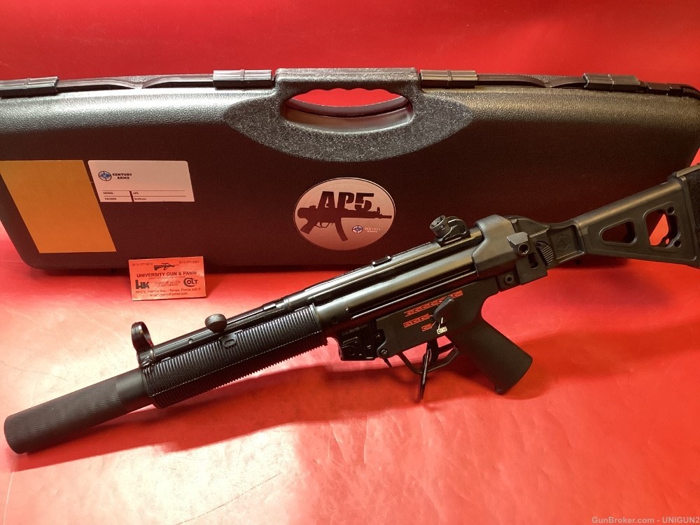 Century Arms AP5 SD AP5 HG7886-N 9mm - Semi Auto Pistols at GunBroker ...