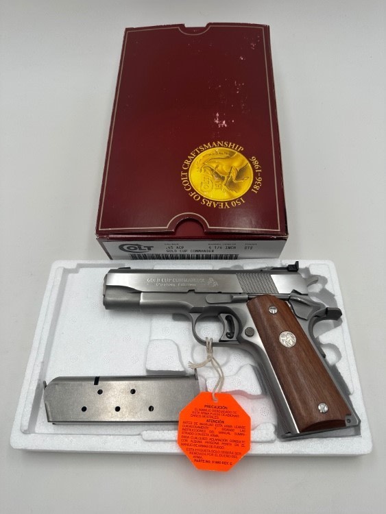 Colt Gold Cup Commander National Match Custom Edition 1 of 1000 UNFIRED ...