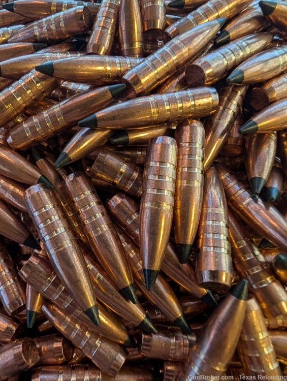 Federal Trophy Copper lead free .308 165gr pulled bullets. 50ct ...