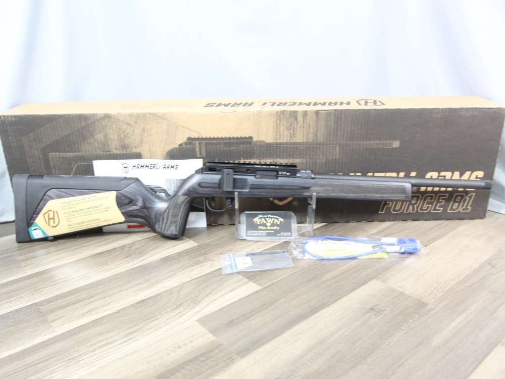 NIB Walther Hammerli Force B1 Bolt Action Rifle .22 LR 16" Gray ...