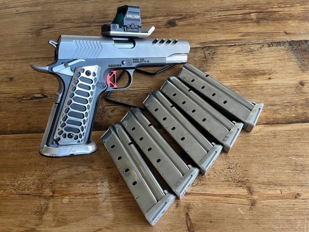 Custom 1911 Competition Race Gun - 9mm - OPEN DIVISION SINGLE STACK -SS ...