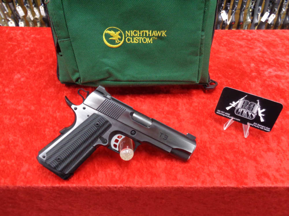 Nighthawk Custom T3 45 ACP 1911 Special Order Finish NICE WE TRADE ...