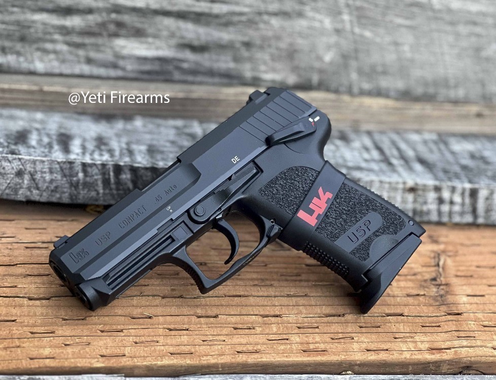 Heckler & Koch USP V1 Compact .45 ACP W/ Night Sights & 3 Mags 81000344 ...