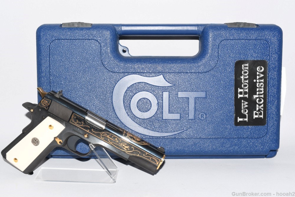 Lew Horton Colt 1991 Government Model Sam Colt Bicentennial 45 ACP 2014 - Semi Auto Pistols at ...