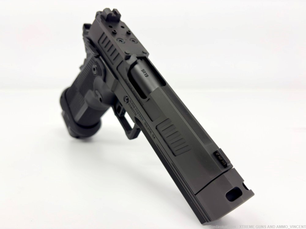 ALPHA FOXTROT ROMULUS 5" 9MM COMP PISTOL (DLC FLAT - MOS) - Semi Auto ...