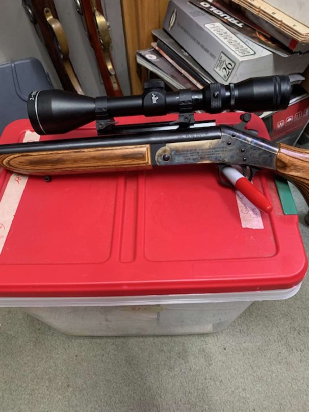 Wesson & Harrington Model 1871 45-70 w/Scope H&R Buffalo Classic ...