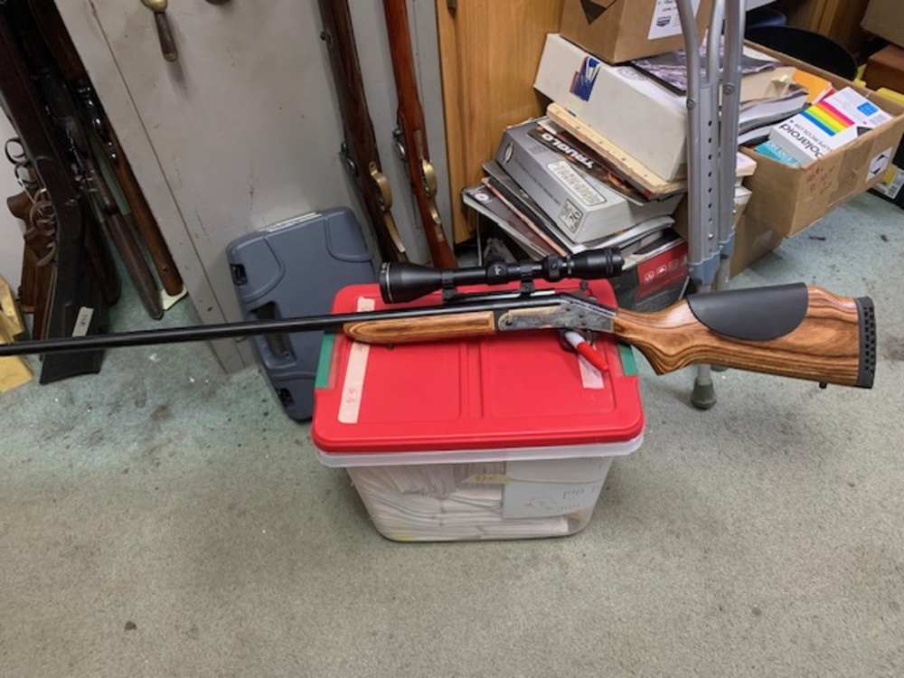 Wesson & Harrington Model 1871 45-70 w/Scope H&R Buffalo Classic ...