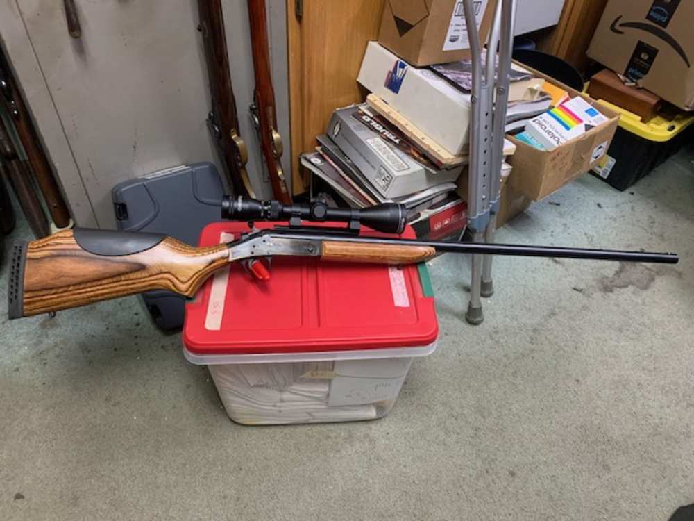 Wesson & Harrington Model 1871 45-70 w/Scope H&R Buffalo Classic ...