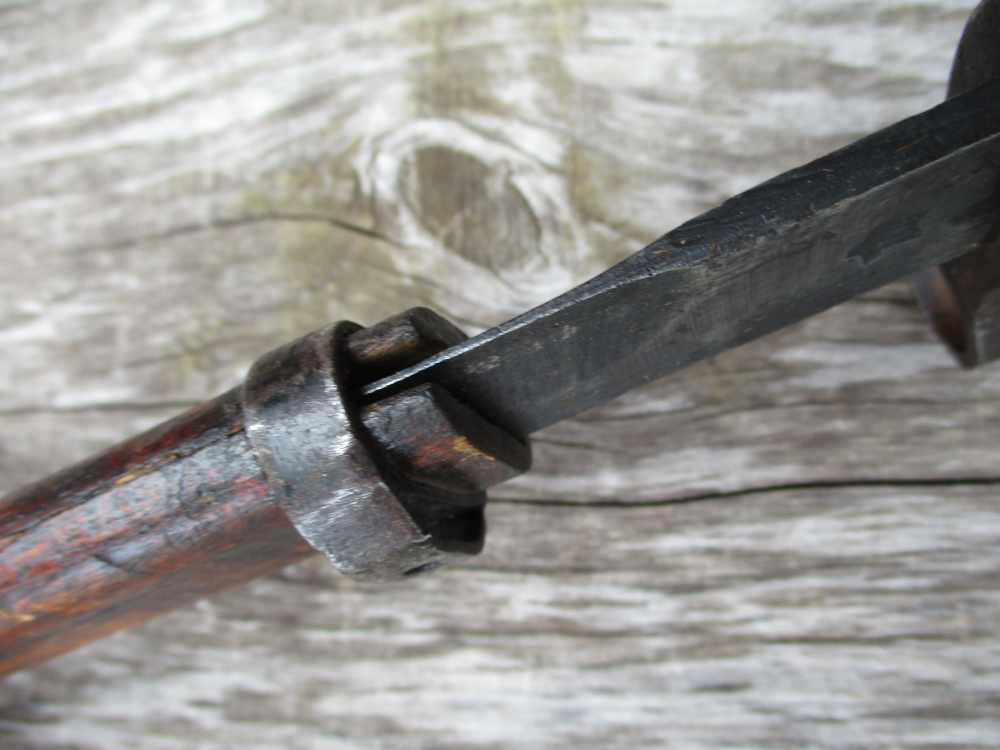 #3 WWII Japanese Arisaka Bayonet with Wood Sheath by Jinson - Bayonets ...