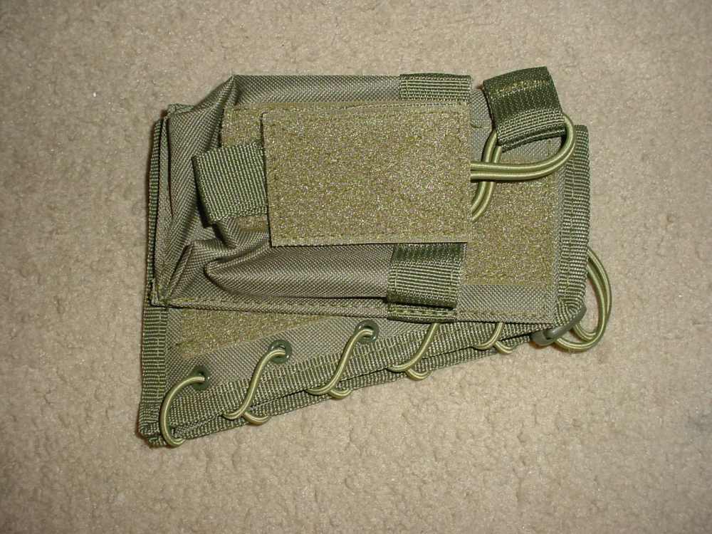 Universal Fit Tactical Stock Riser Cheek Rest w/ Magazine Pouch New ...