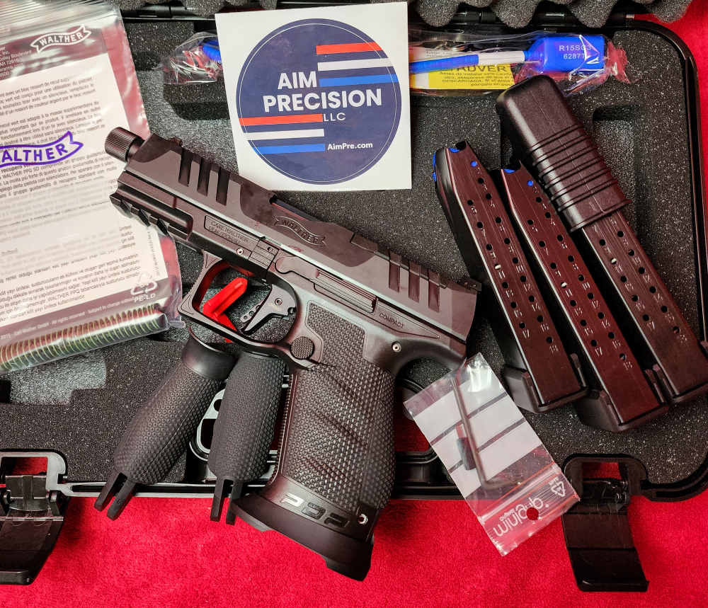 WALTHER PDP COMPACT PRO SD 9MM CP 4.6" 18RD SERIAL NUMBER 100 NIB!! - Semi Auto Pistols at ...