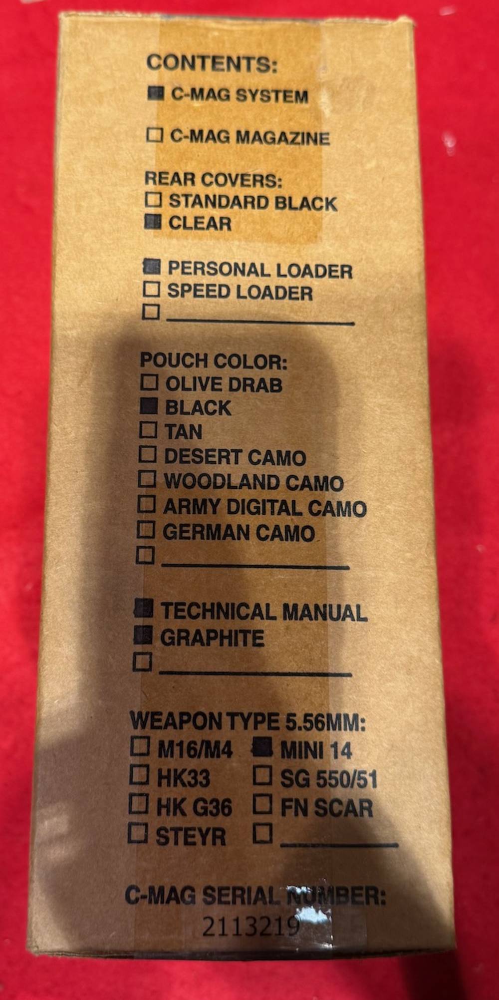 Beta Mag CMAG C-MAG Ruger Mini 14 100 round drum magazine .223 Clear ...