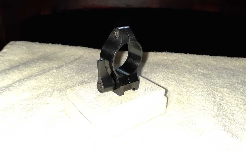 Early Warne Vertical Split 1" QD Scope Ring Gloss - Scope Rings at ...