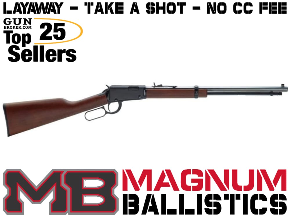 Henry Frontier 22LR - Lever Action Rifles at GunBroker.com : 1122065609