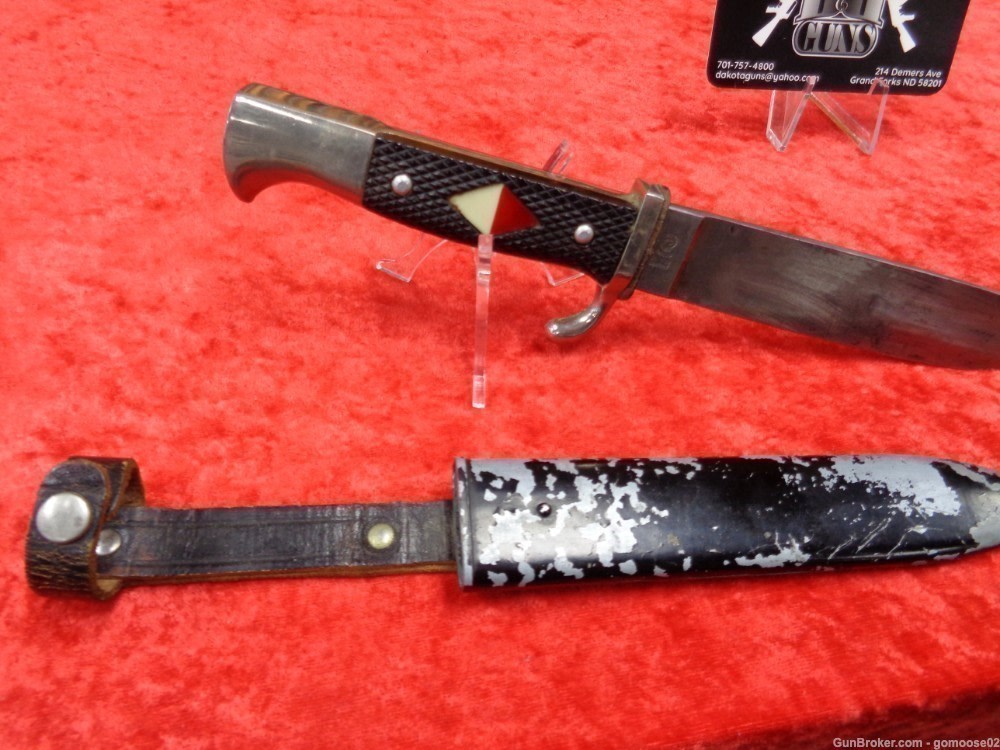 GC 420 Othello Germany German Youth Boy Scout Dagger Knife & Sheath I ...