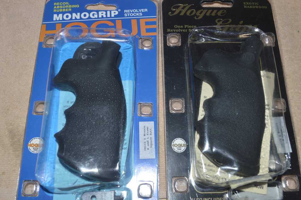 Hogue Grips, S&W K-L Frame S&W N-Frame Finger Groove - Revolver Grips at GunBroker.com : 1122143223