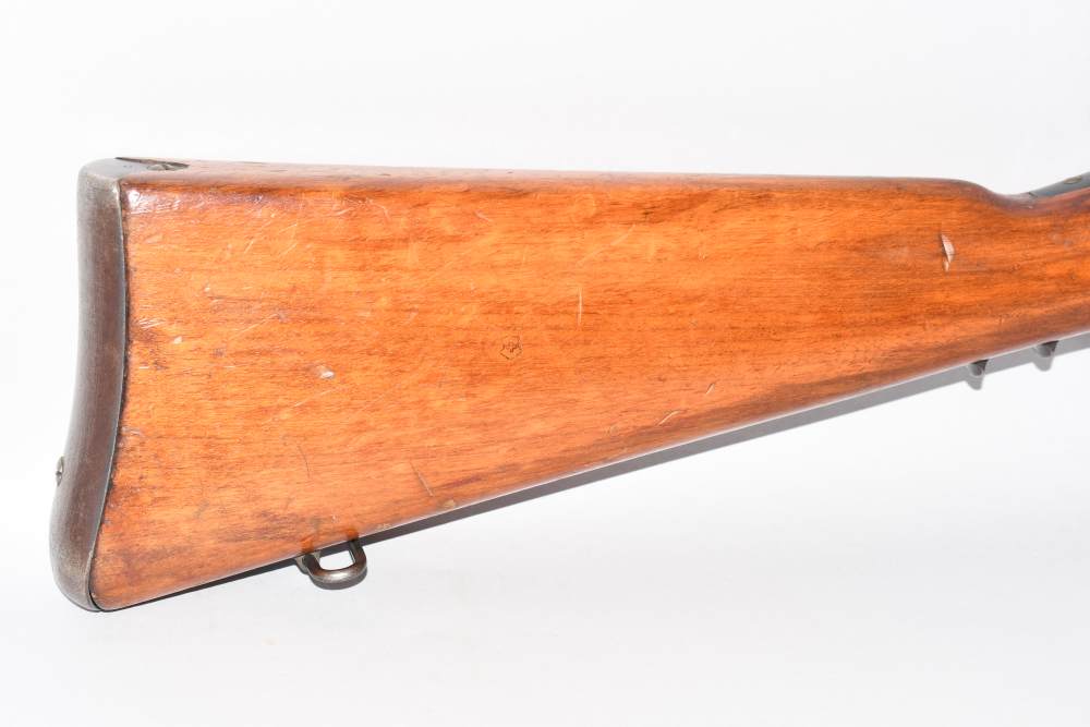 Scarce Swiss Model 1897 Cadet Single Shot Straight Pull Bolt Action ...