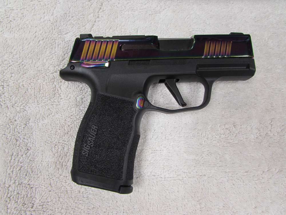 Sig 365x -9-RBT-MS 9mm Rainbow Special Ed with knife - Semi Auto ...