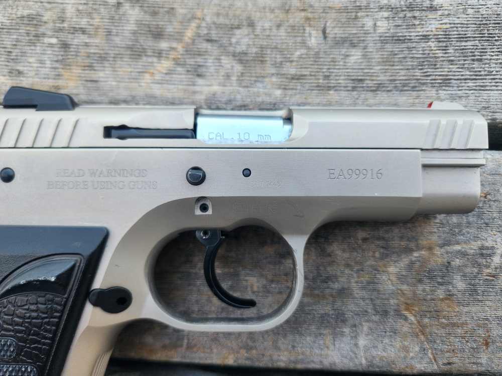 EAA Witness 10mm Compact SATIN NICKEL - Semi Auto Pistols at GunBroker ...