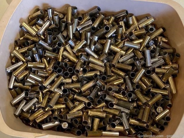 38 Spl Brass Pistol Cases Mixed 1000 pcs Fired Range Brass 38 Special ...
