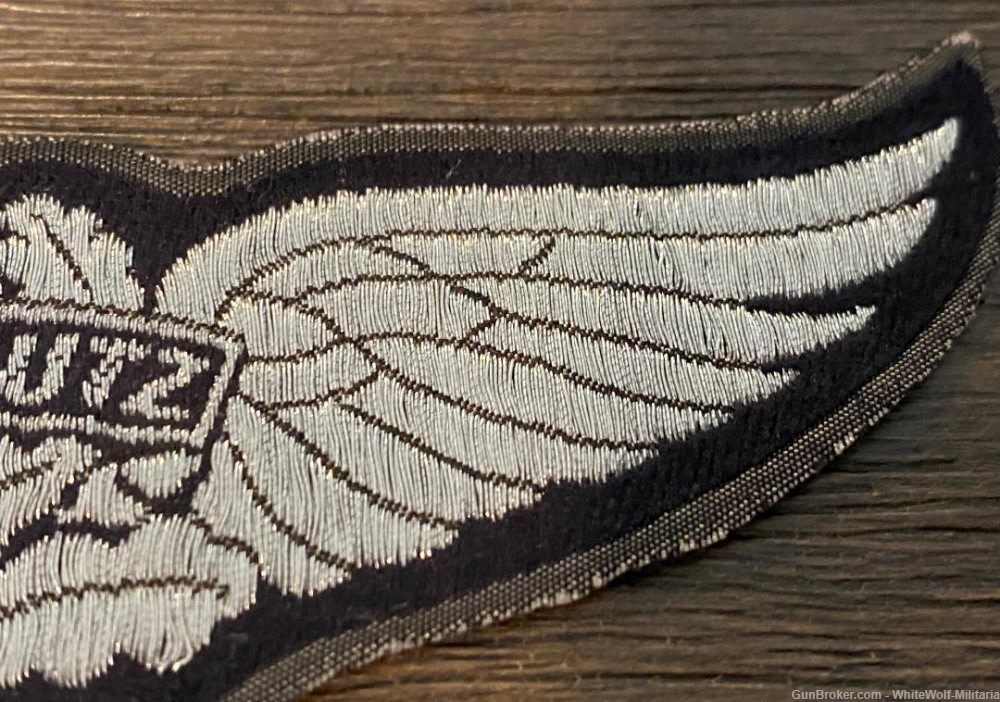 WW2 GERMAN RLB / SHD / LSW LUFTSCHUTZ FLAT WIRE OFFICERS INSIGNIA RARE ...