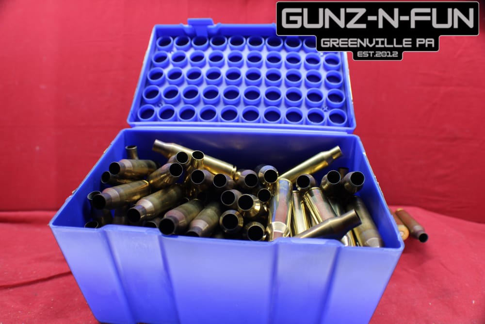 USED one time 338 Lapua Magnum Brass 100 PCS in box FREE SHIPPING ...