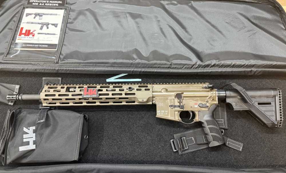 HK MR556 A4 5.56x45mm 16.50" H&K MR556A4 81001203 Patriot Brown AMBI ...