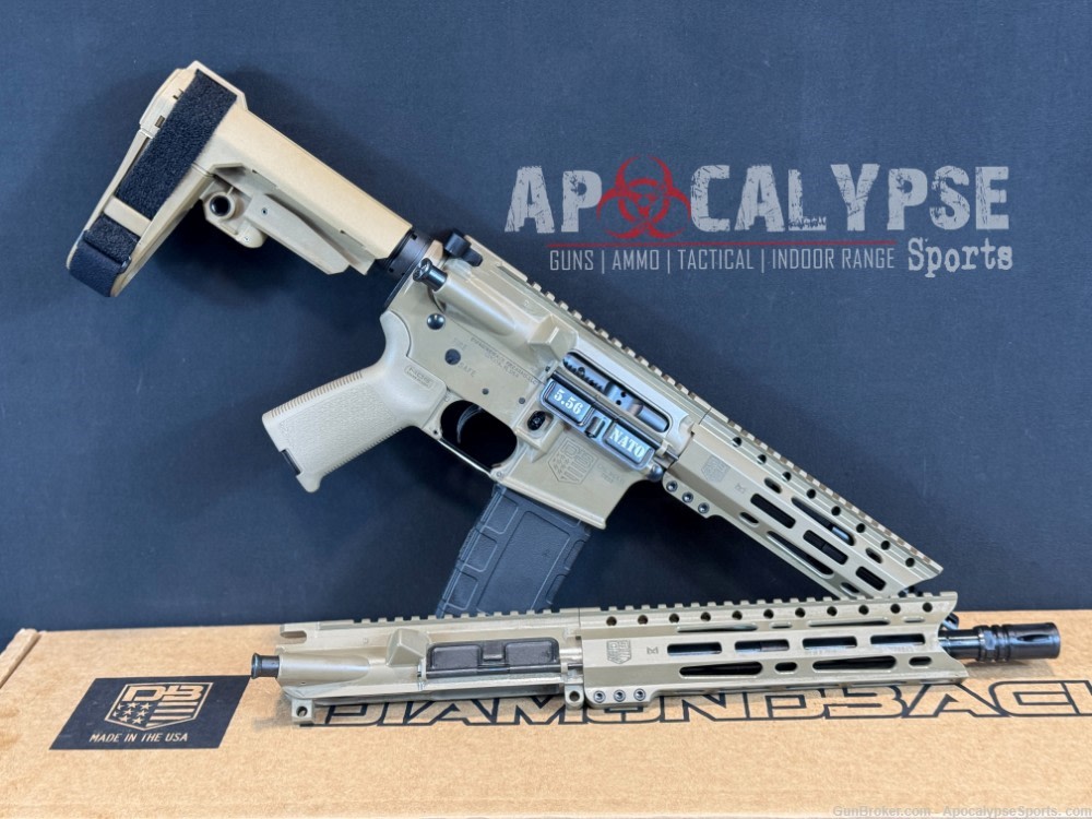 Diamondback DB15 Pistol .300BLK/556 FDE - Semi Auto Pistols at ...