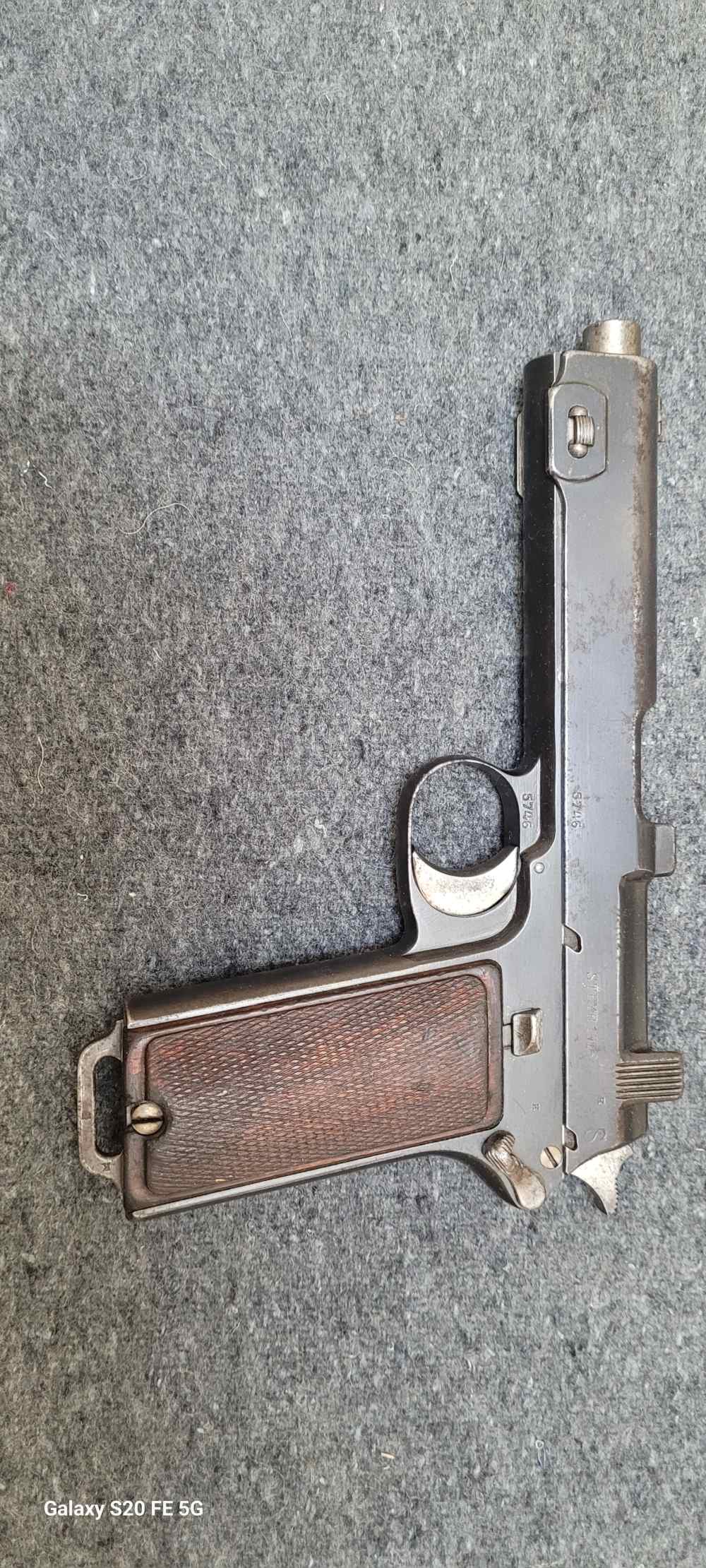 Steyr Hahn rare Bavarian contract - Curios & Relics at GunBroker.com ...